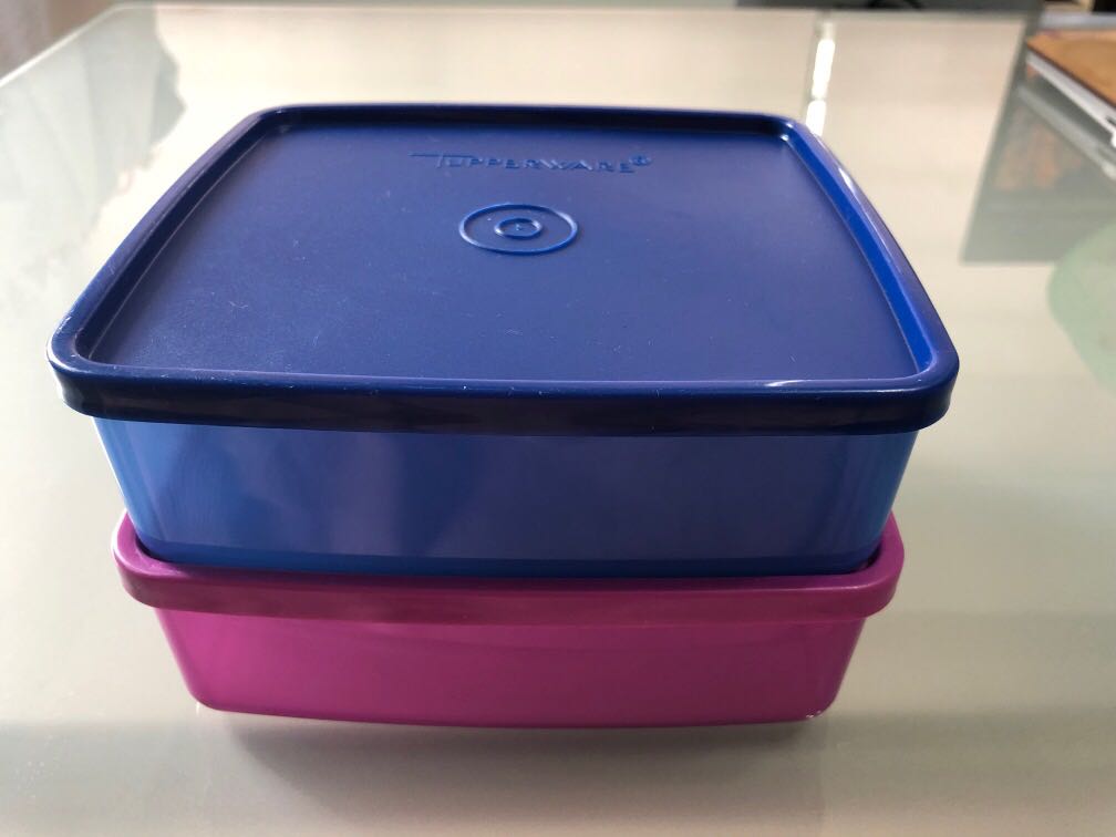Tupperware Large Square Away container, Furniture & Home Living ...