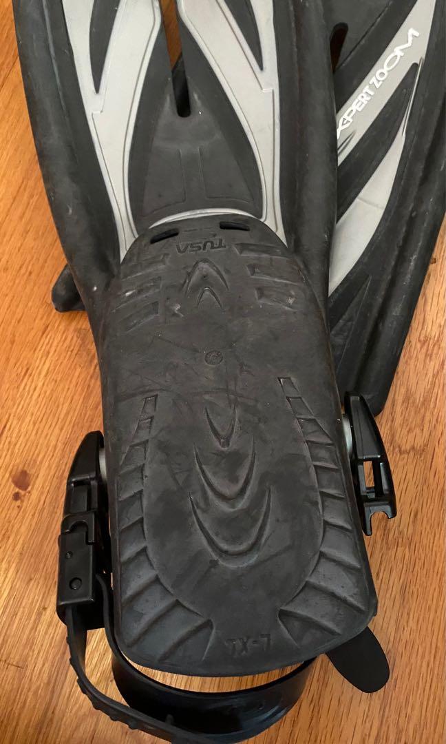 Tusa Scuba X-pert Zoom fins Diver split twin jet pro, Sports Equipment ...