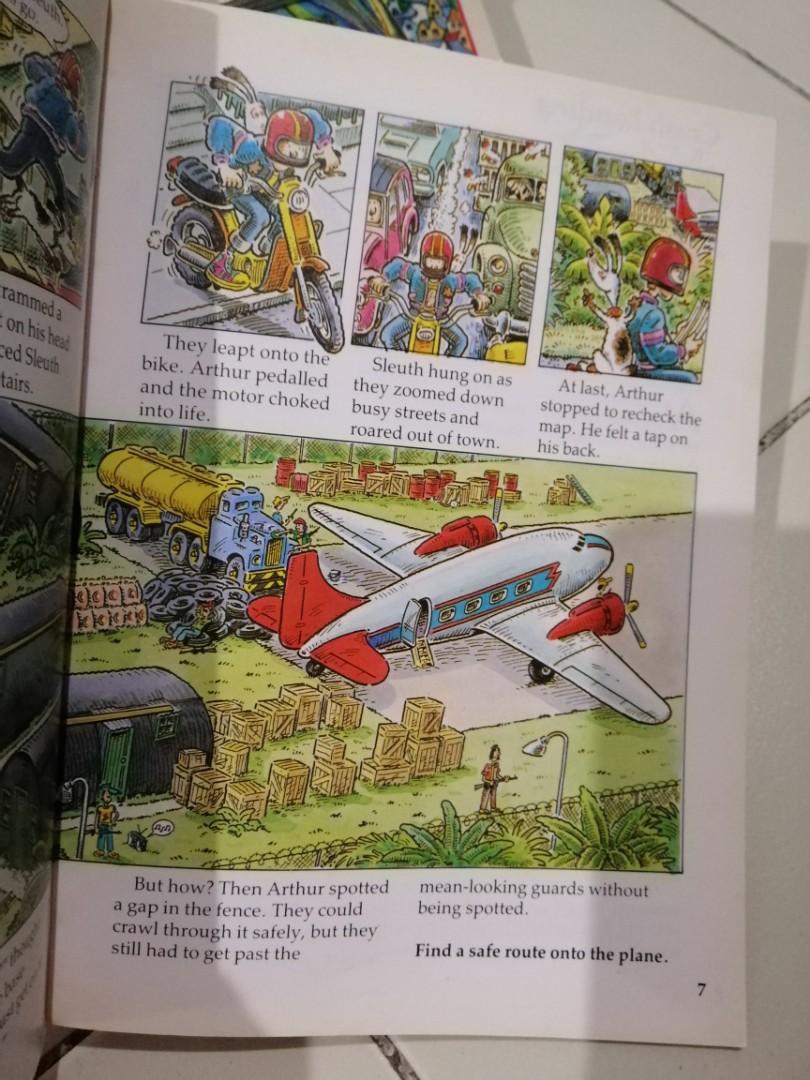 Usborne children English story book children agent Arthur jungle ...