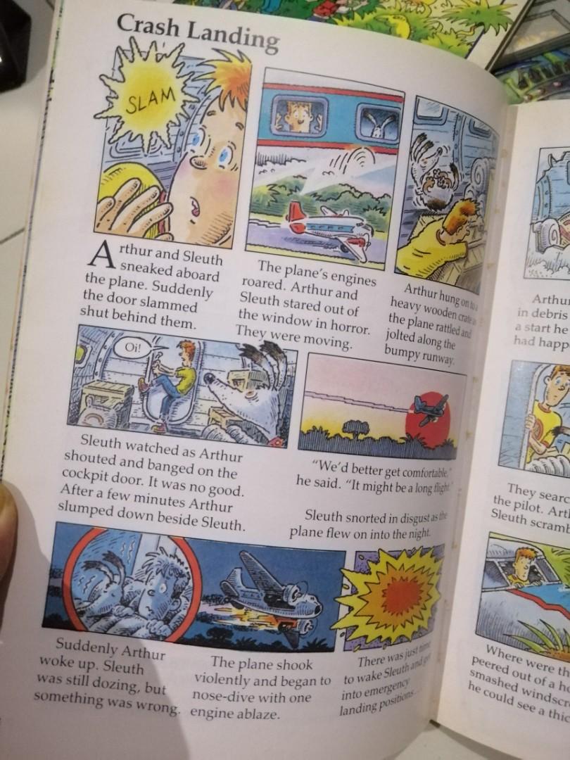 Usborne children English story book children agent Arthur jungle ...