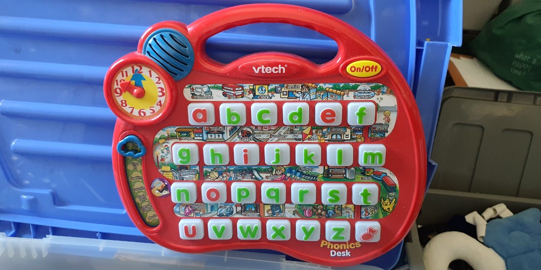 VTECH PHONICS DESK, Hobbies & Toys, Toys & Games on Carousell