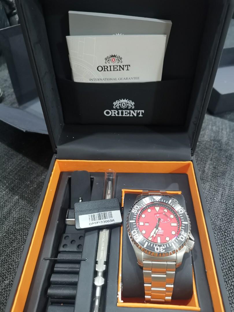WTS: LNIB Orient Pro Saturation Diver 300m, Men's Fashion, Watches ...