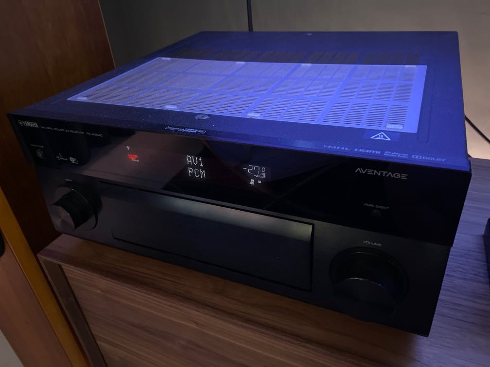Yamaha RX-A2040 Atmos 9.2ch AV Receiver with Sony Floorstand and Atmos ...