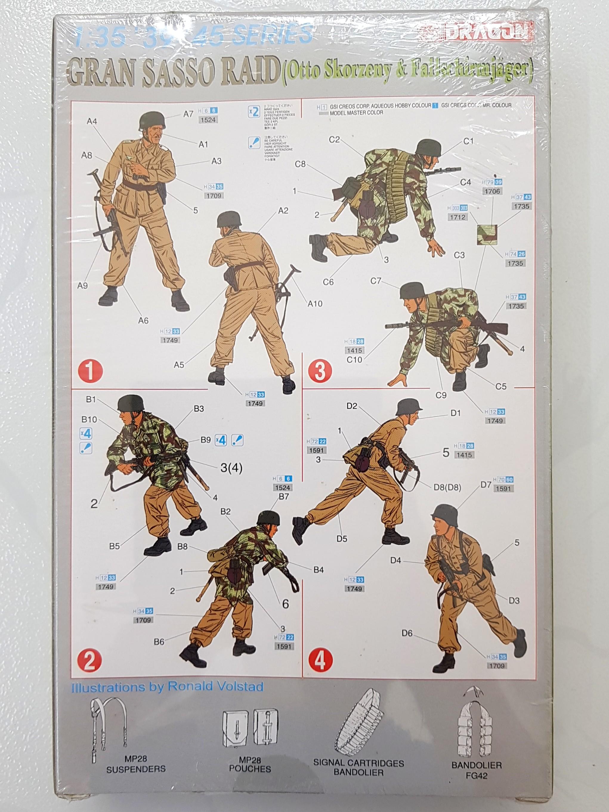 1/35 Dragon #6094, Italy Gran Sasso Raid (Otto Skorzeny ...