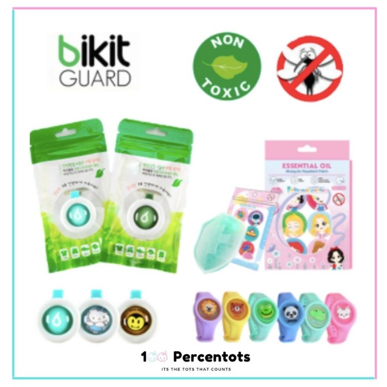 1 FOR 1 Bikit Guard / Patch / Watch Mosquito Repellent, Babies & Kids ...