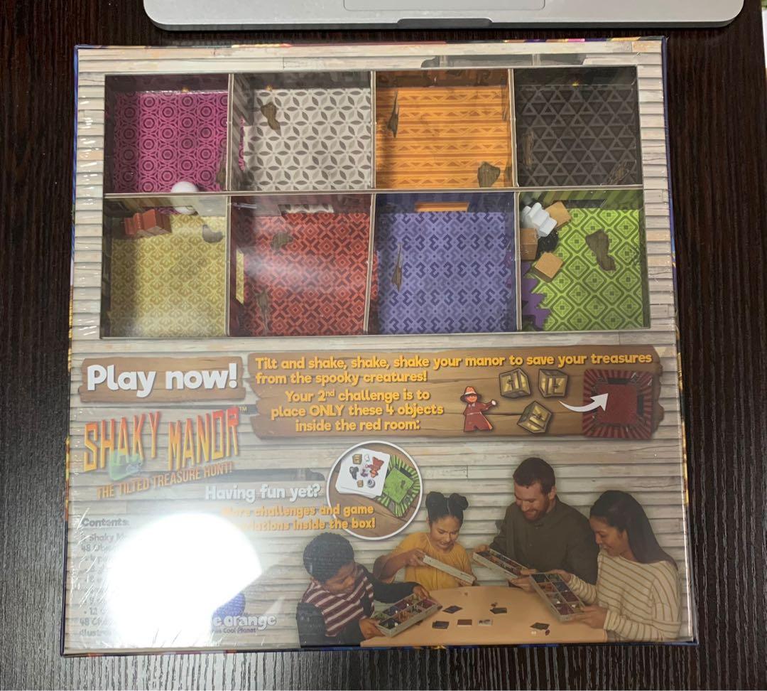 桌遊 Shaky Manor Panic Mansion 晃晃詭宅, 興趣及遊戲, 玩具 & 遊戲類 - Carousell