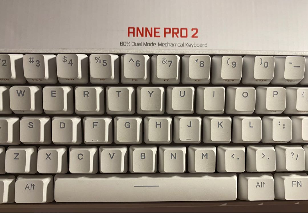 ANNE PRO 2 MECHANICAL KEYBOARD RED GATERON SWITCH, Computers & Tech ...