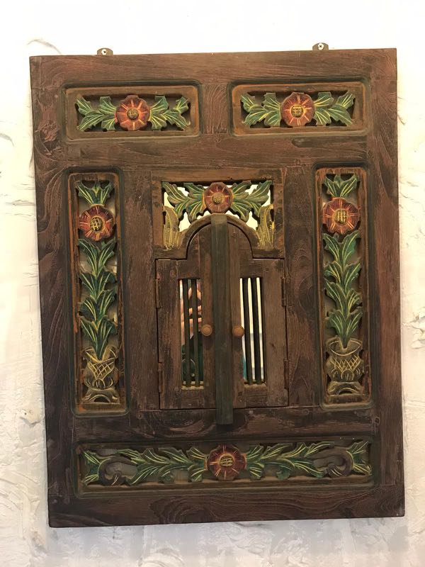 Antique Balinese Mirror, Furniture & Home Living, Home Decor, Mirrors ...