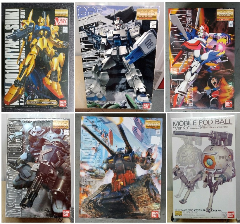BANDAI Master Grade 1/100 Scale Gundam Model Kits (From $45), Hobbies ...