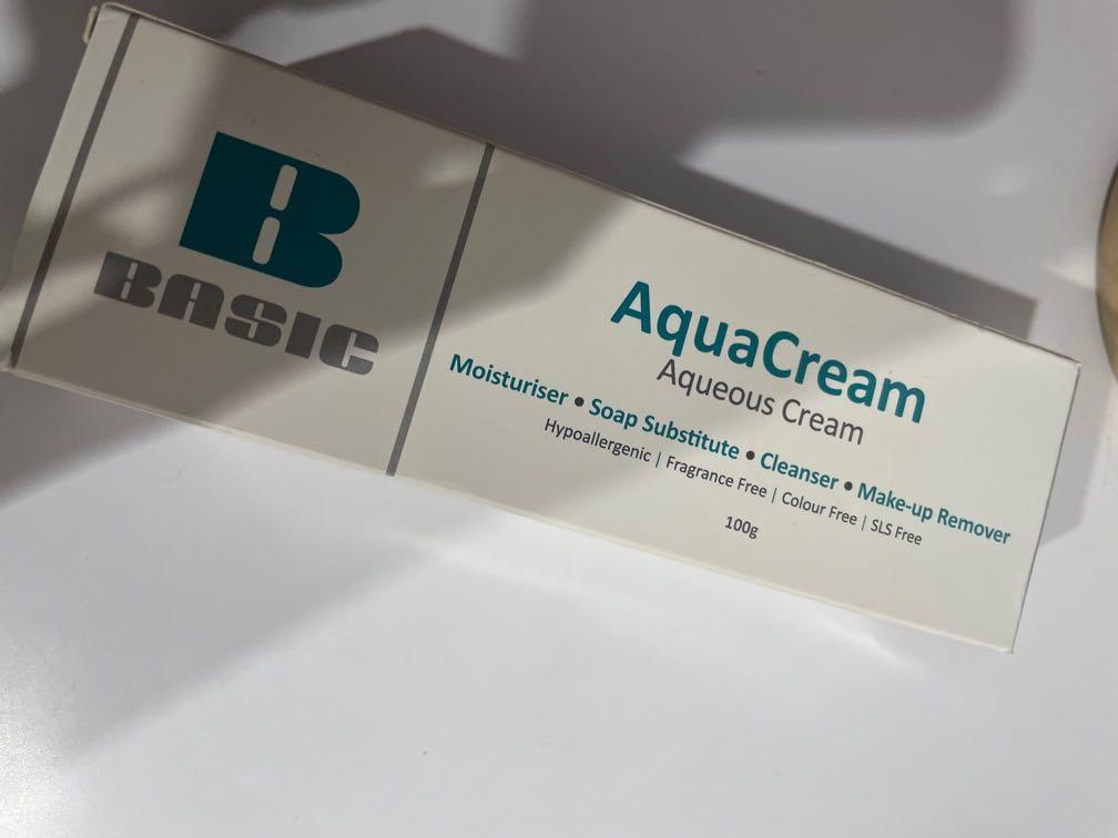 Basic Aqua Cream Aqueous Cream 100g, Beauty & Personal Care, Bath ...