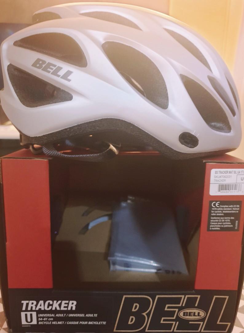 Bell Tracker Helmet, Sports Equipment, Bicycles & Parts, Parts & Accessories on Carousell