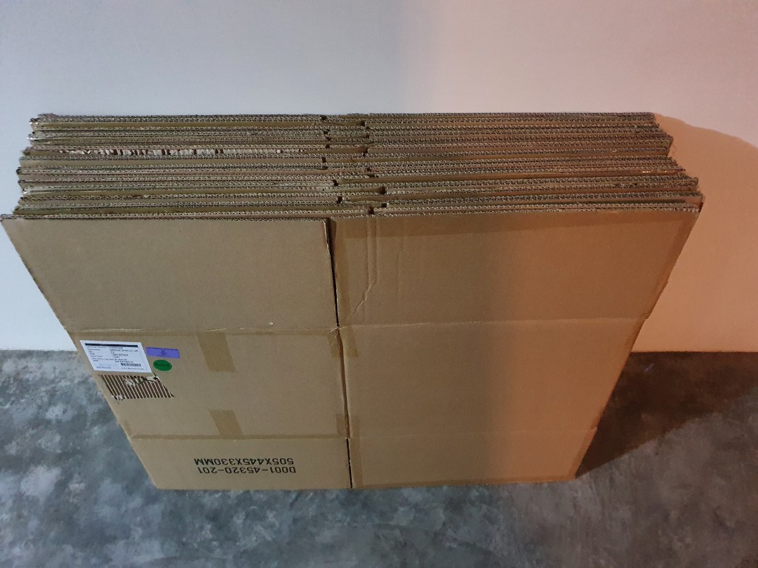 New Sturdy Carton Boxes for Moving, Furniture & Home Living, Home ...