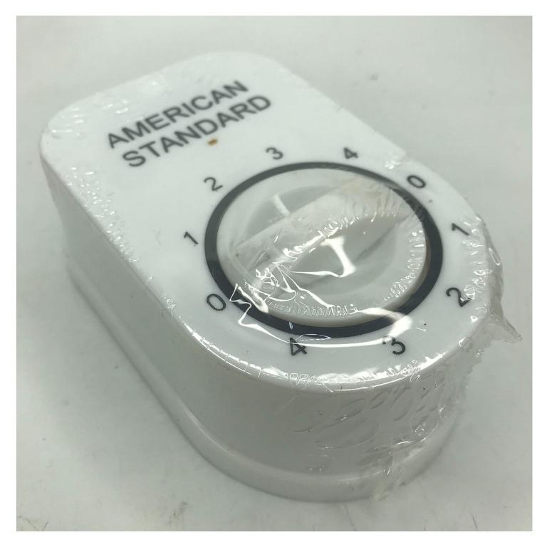 CEILING FAN SPEED REGULATOR SWITCH, AMERICAN STANDARD (1-4), WHITE ...