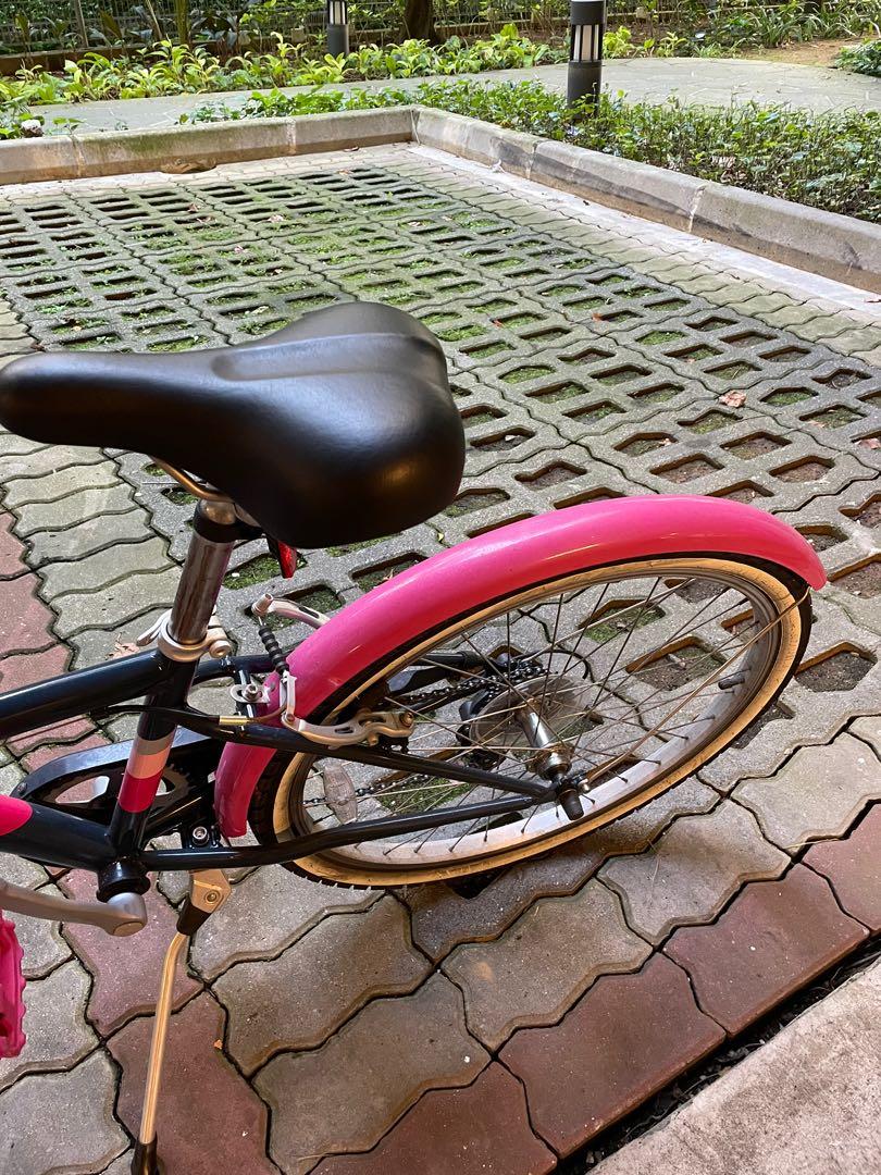 Decathlon Btwin pink hybrid bike origin 500, Sports Equipment, Bicycles ...