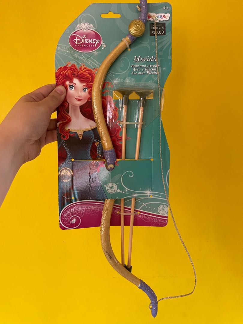 Disney Merida Bow and Arrow, Hobbies & Toys, Toys & Games on Carousell