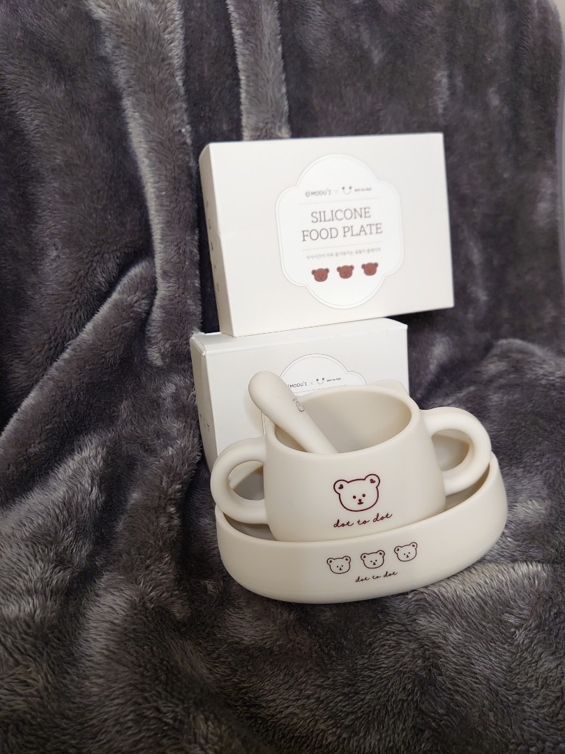 Dtd x Bluemama MODUI 鉑金矽膠餐具, 兒童＆孕婦用品, 護理及餵哺, 護理及餵哺 - 加固 - Carousell