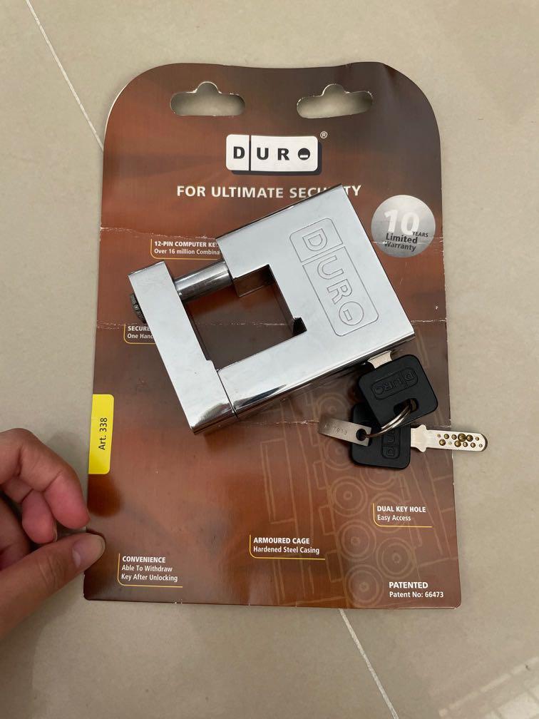 Duro Gate Lock, Furniture & Home Living, Security & Locks, Locks, Doors ...