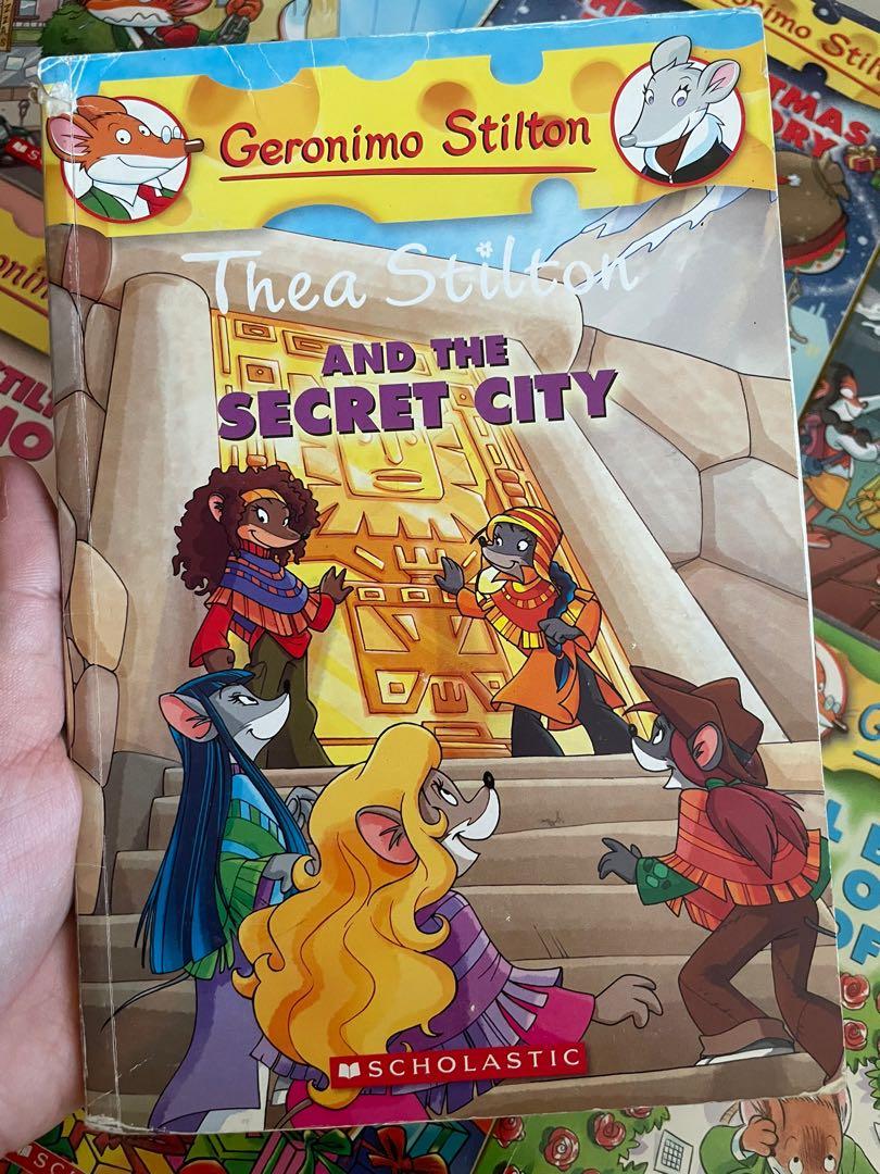 Geronimo Stilton Books, Thea Stilton, Creepella Von Cacklefur Series ...