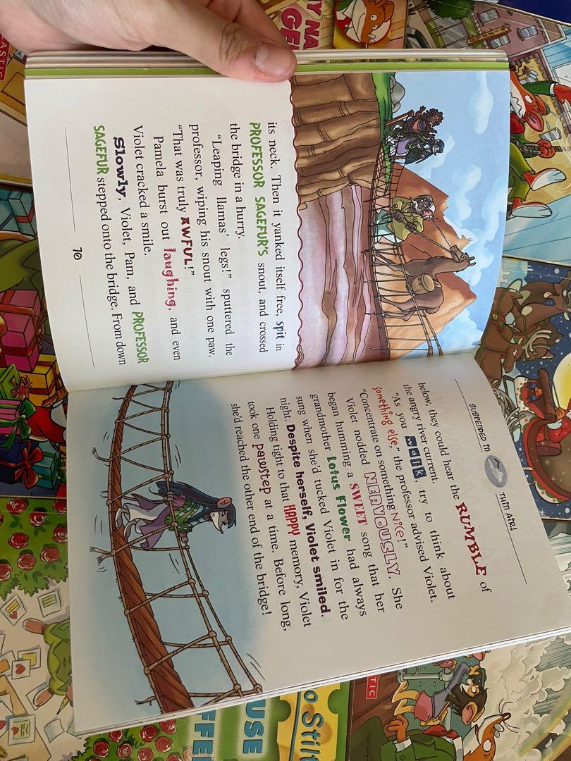 Geronimo Stilton Books, Thea Stilton, Creepella Von Cacklefur Series ...