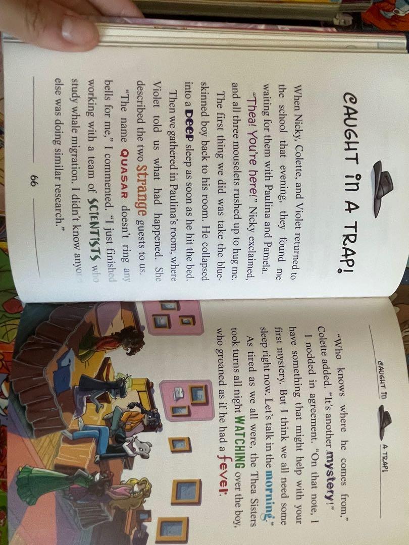 Geronimo Stilton Books, Thea Stilton, Creepella Von Cacklefur Series ...