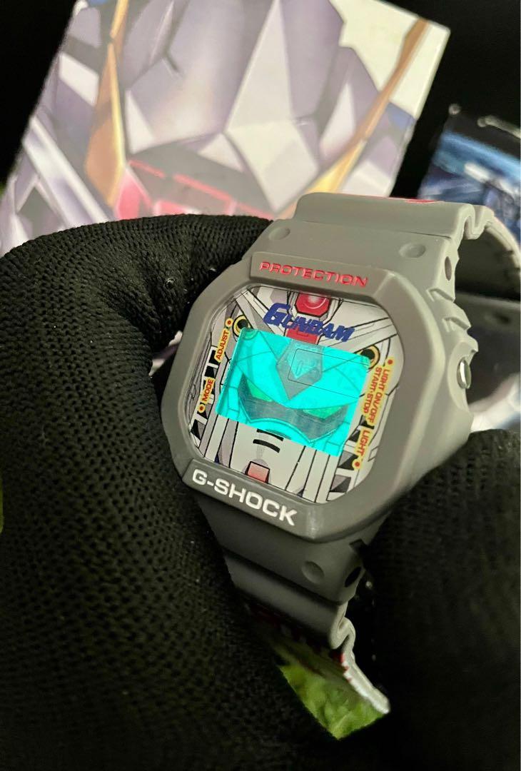 Gshock Original Custom Gundam, Luxury, Watches on Carousell
