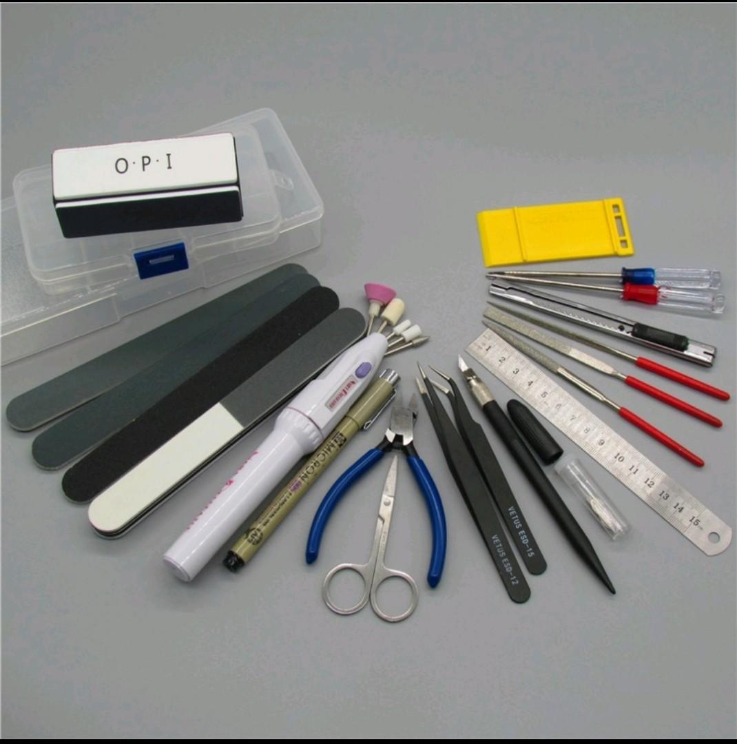 Gunpla Tools Set Gundam Crafting Tools Starter kit, Hobbies & Toys ...