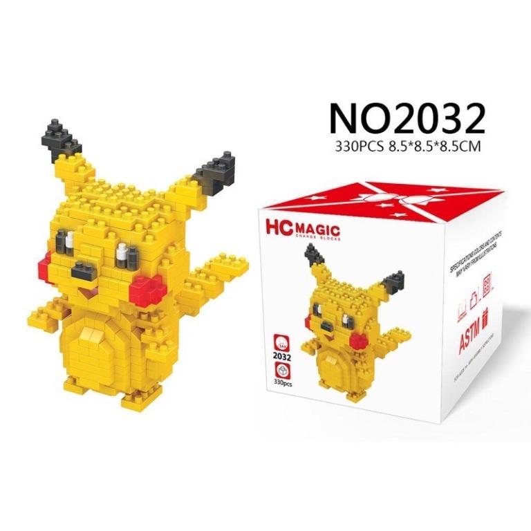 HC MAGIC BLOCKS-PIKACHU (2032-DB), Hobbies & Toys, Toys & Games on ...