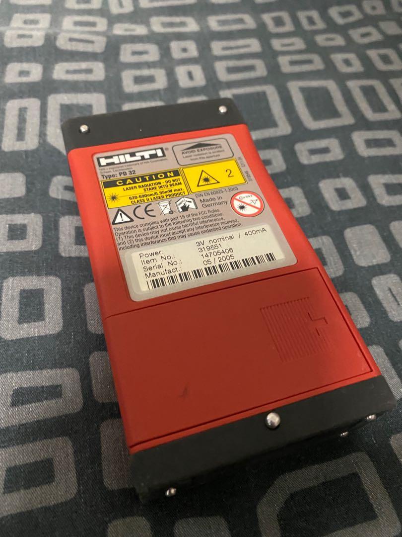 Hilti Laser Distance Measure PD-32 (200m), Mobile Phones & Gadgets ...