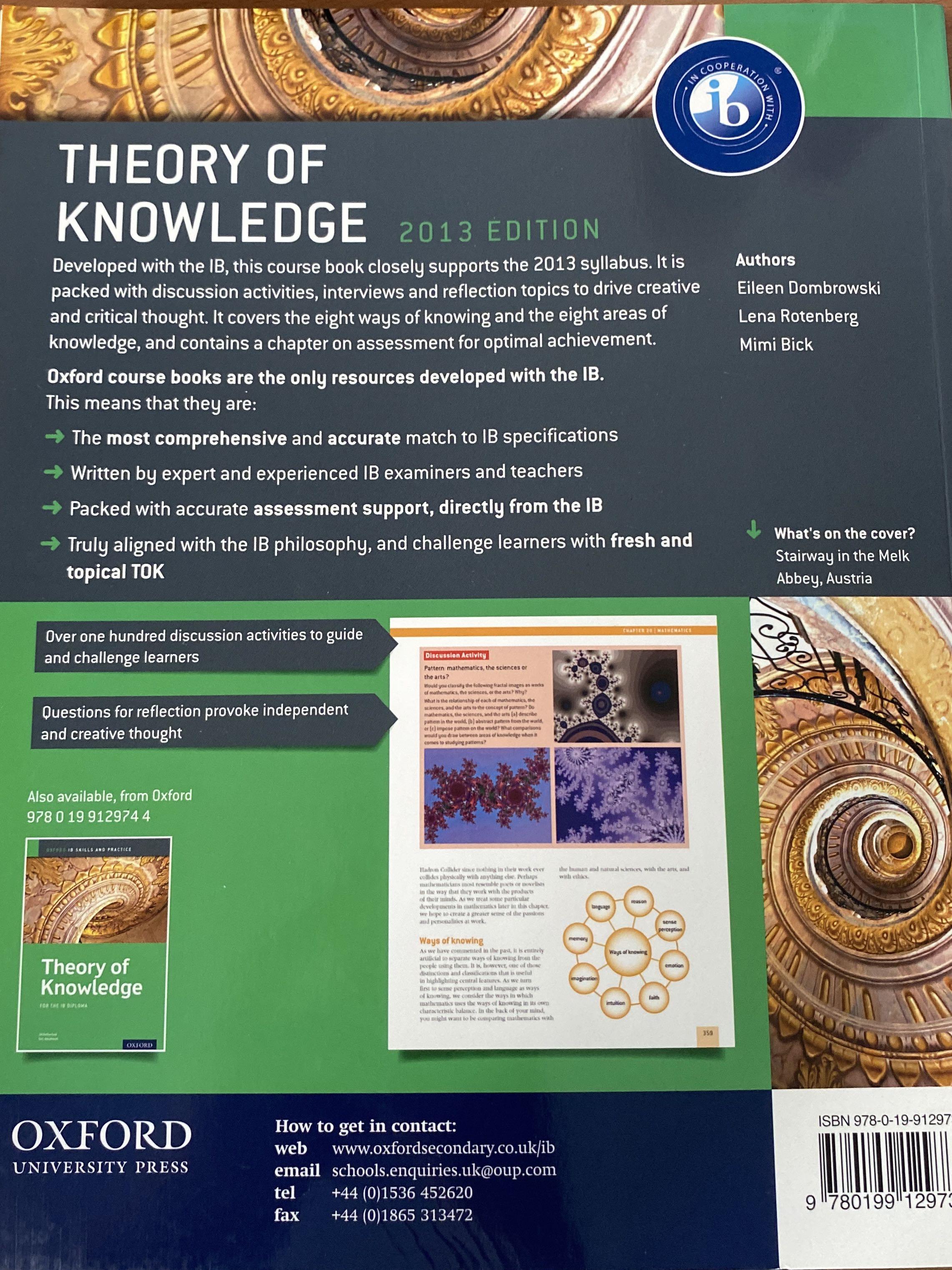 IB TOK Textbook [brand new], Hobbies & Toys, Books & Magazines ...