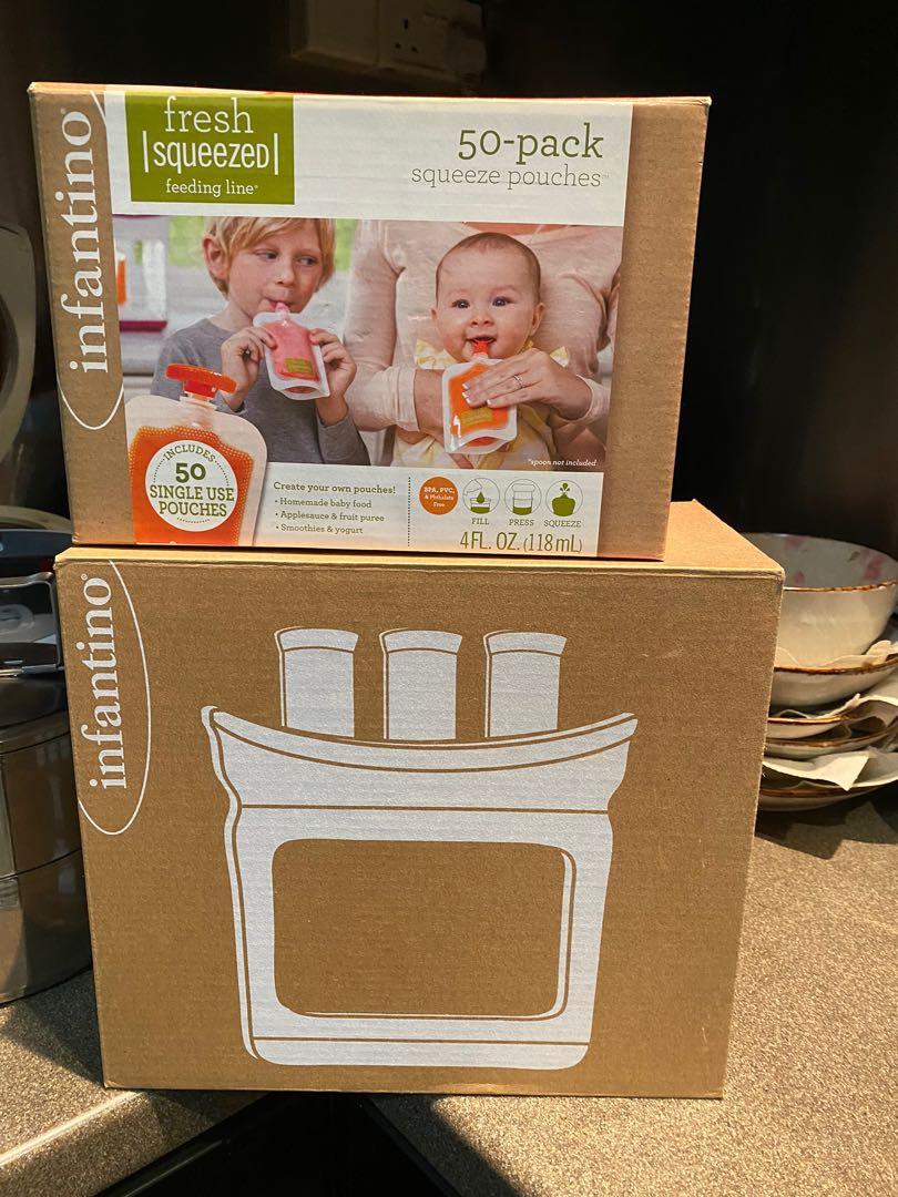 Infantino Squeeze Machine+ Pouches Set, Babies & Kids, Nursing ...