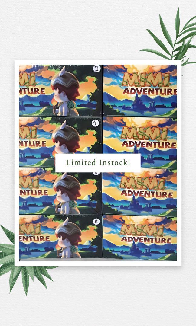 [IN-STOCK] MIMI Adventure Blind Box Series MIMI蒙特冒险系列盲盒 Not Popmart ...