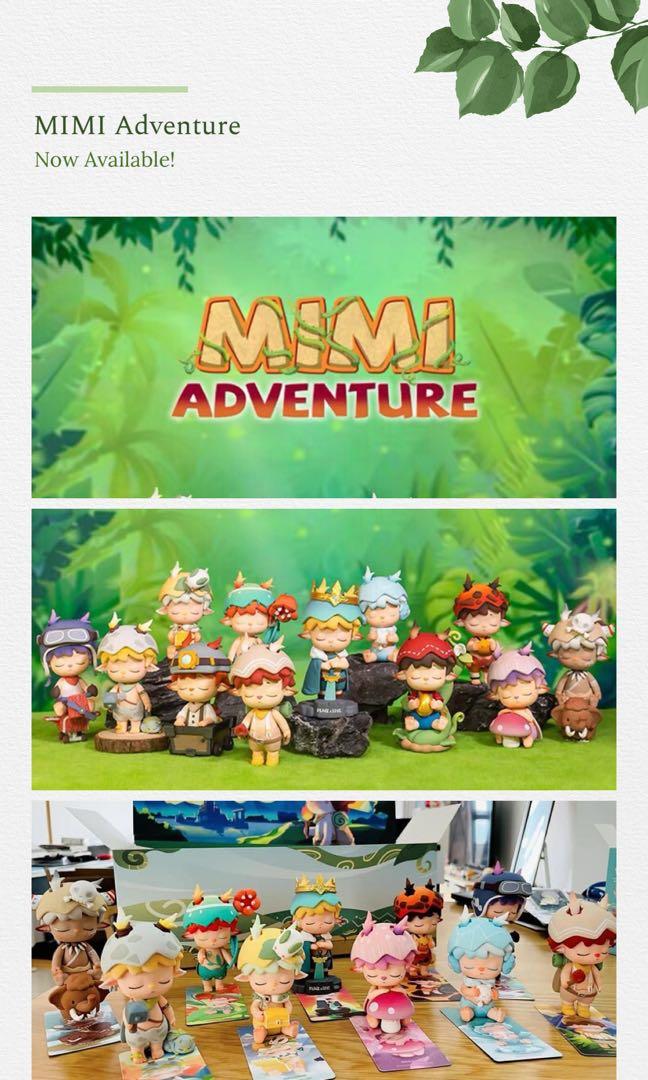 [IN-STOCK] MIMI Adventure Blind Box Series MIMI蒙特冒险系列盲盒 Not Popmart ...