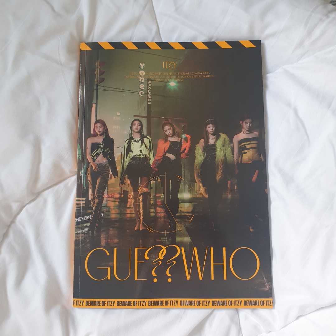 Itzy Guess Who Album Unsealed, Hobbies & Toys, Memorabilia ...