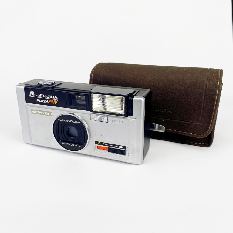 [BMC] Pocket Fujica Flash AW (20mm Wide Lens) 110 Film Camera (used ...