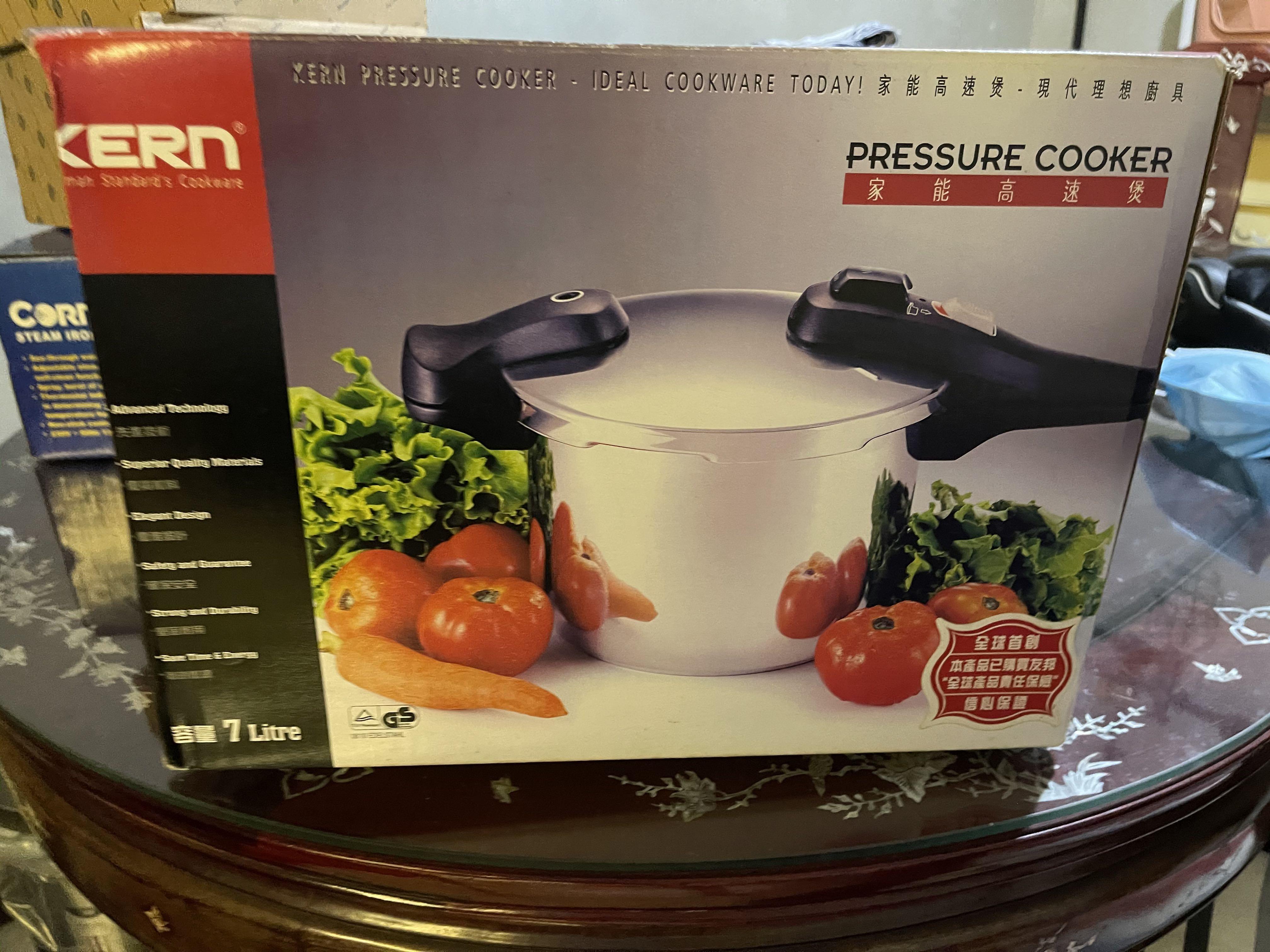 KERN pressure cooker 7litre, TV & Home Appliances, Kitchen Appliances ...