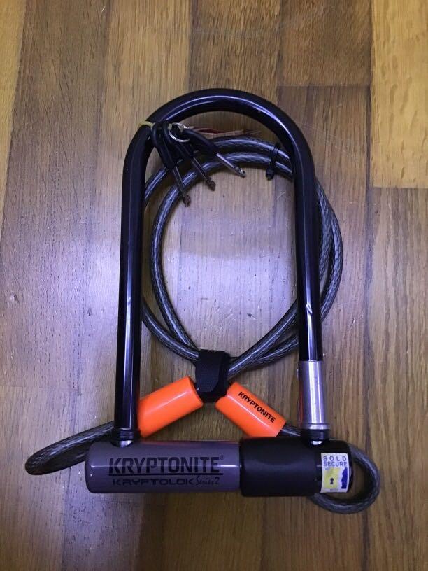 Kryptonite Series 2 heavy duty lock, Everything Else on Carousell