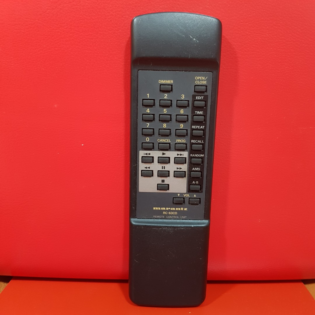 Genuine Marantz RC-63CD Remote Control, Audio, Other Audio Equipment on ...