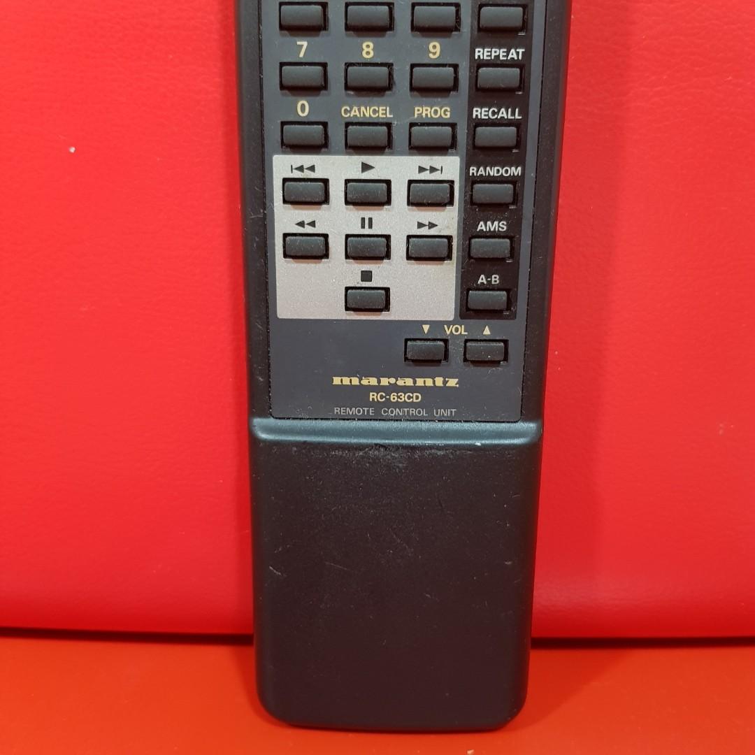 Genuine Marantz RC-63CD Remote Control, Audio, Other Audio Equipment on ...