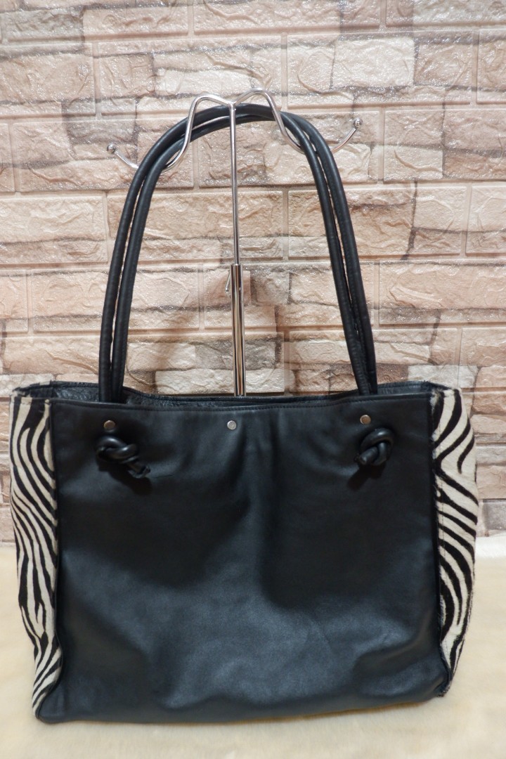 Marc Picard leather tote bag (Italian Brand), Women's Fashion, Bags ...