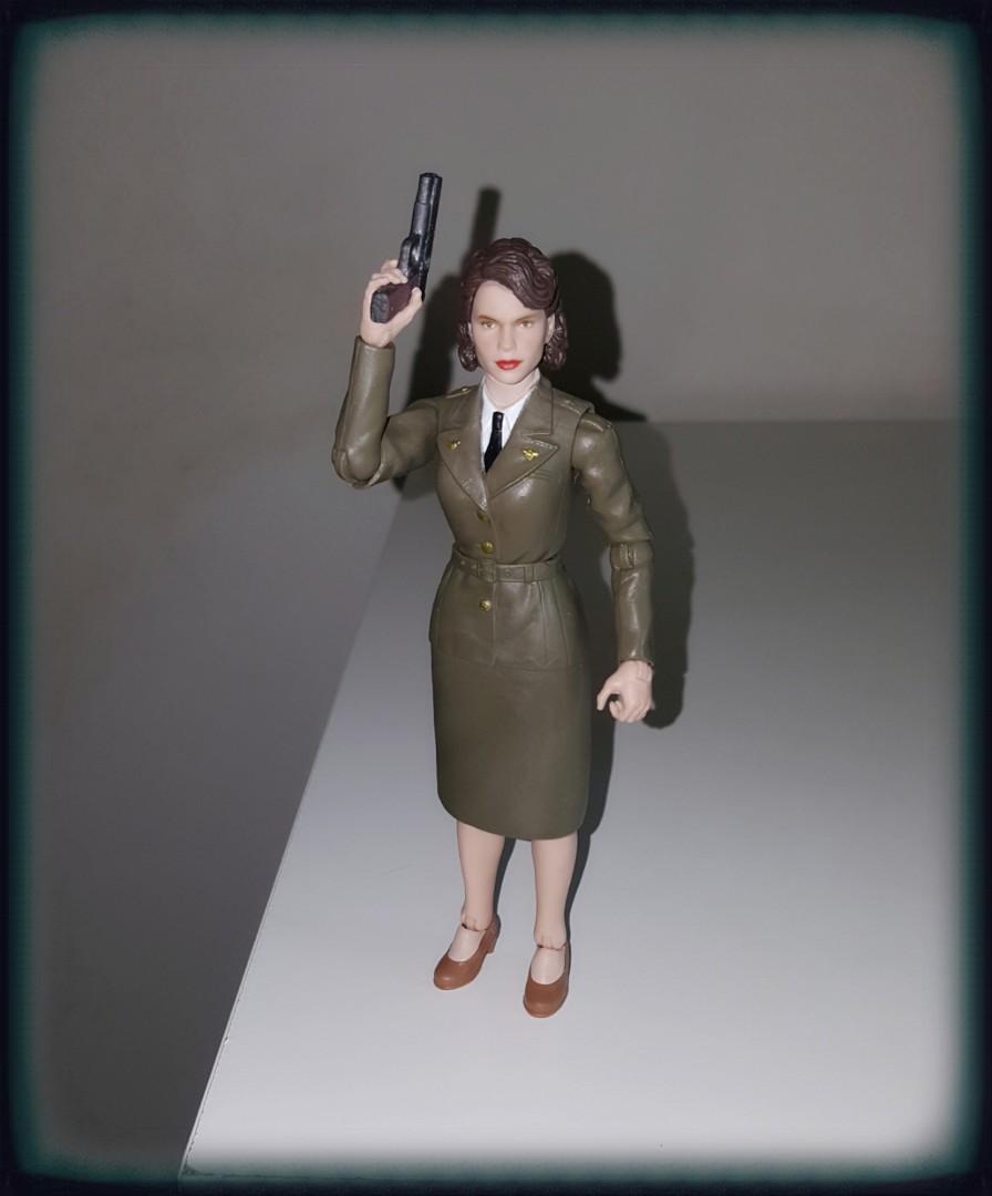 Marvel Legends First Avenger Steve Rogers Captain America & Agent Peggy ...