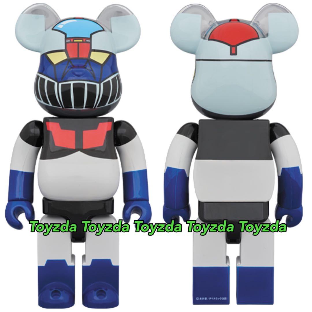 Medicom 2020 Mazinger z 鐵甲萬能俠 Pilot Kouji Kabuto 400% + 100% bearbrick ...