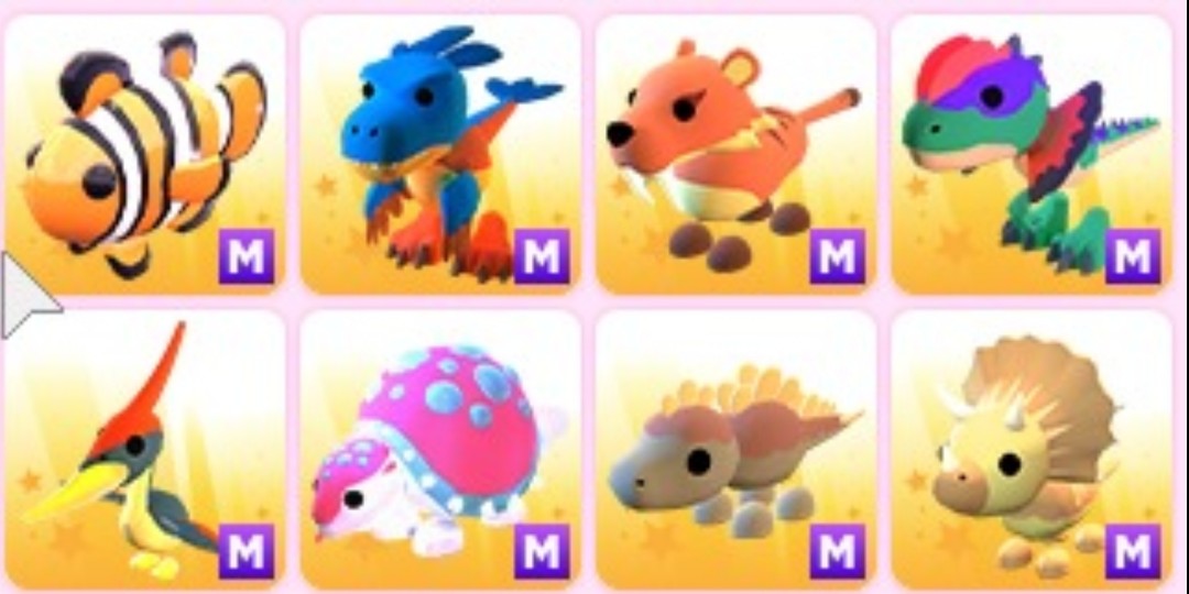 MFR Adopt me Pets, Video Gaming, Gaming Accessories, In-Game Products ...