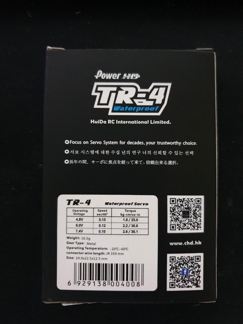 Micro servo PowerHD TR-4 waterproof - last piece!, Hobbies & Toys, Toys ...