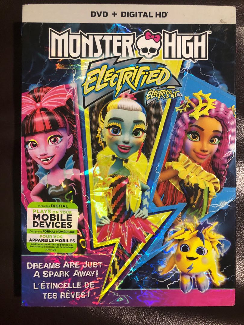 Monster High dvds, Hobbies & Toys, Music & Media, CDs & DVDs on Carousell