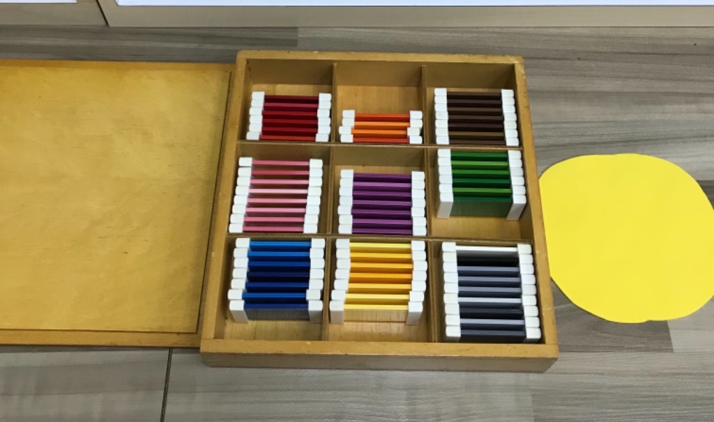 Montessori color tablet box 3, Hobbies & Toys, Stationery & Craft ...
