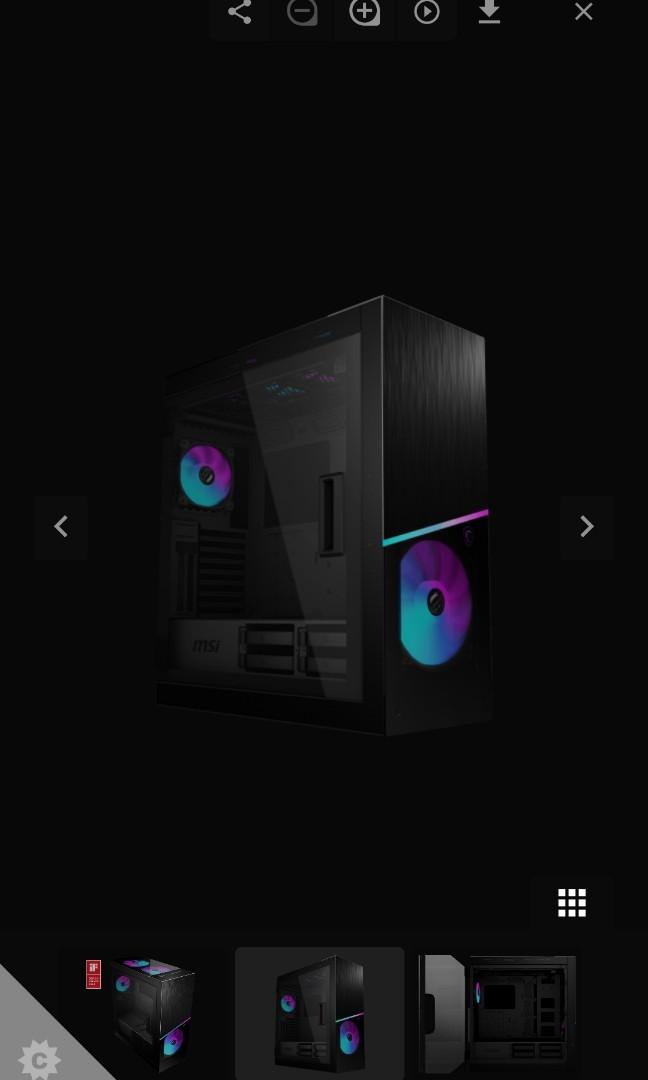 MSI MPG SEKIRA 500X 電腦機箱 Computer Case, 電腦＆科技, 手提電腦 - Carousell