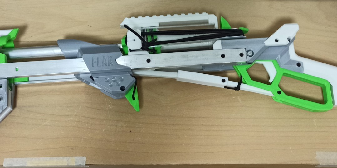 Nerf FLAK blaster by CaptainSlug, Hobbies & Toys, Toys & Games on Carousell