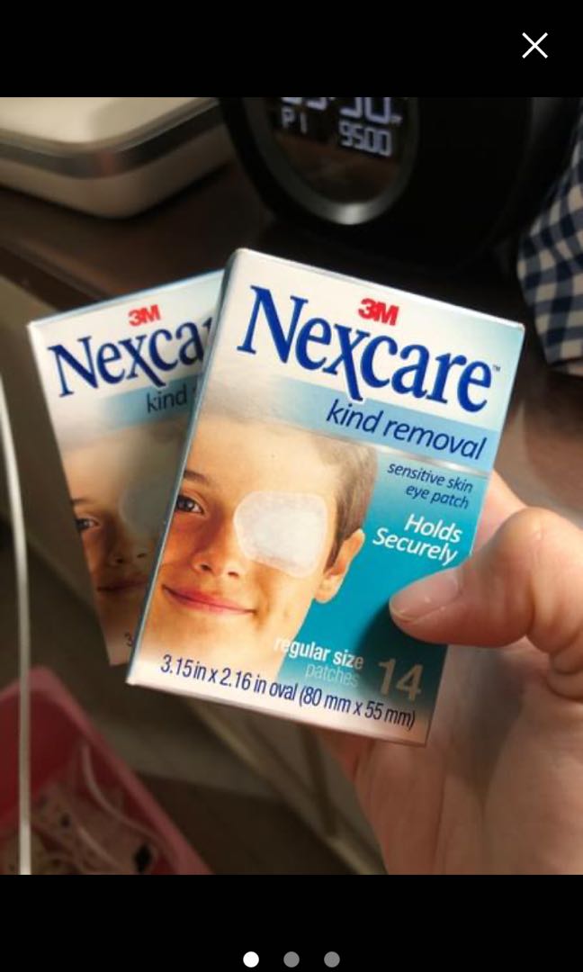 Nexcare Eye Plaster, Health & Nutrition, Medical Supplies & Tools on ...