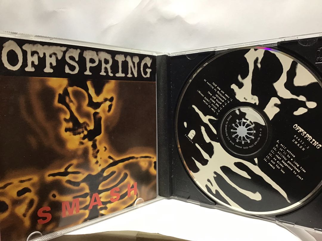 ORIGINAL US PRESS Offspring - Smash OOP 1994 USA CD Anubis 90s Rock ...