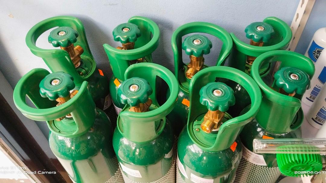 OXYGEN TANK 15 LBS.(Tank Only), Health & Nutrition, Assistive ...